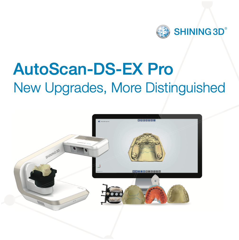 Scanner digital Laboratorio Autoscan DS-EX PRO (C) Shining 3D | Biotech ...