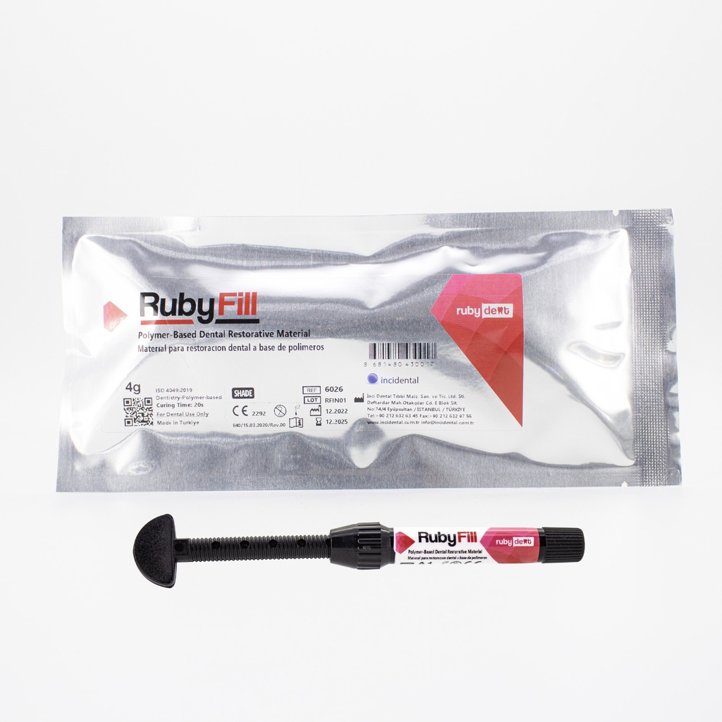 Resina Composite RubyFill Nano Incidental | Biotech Chile