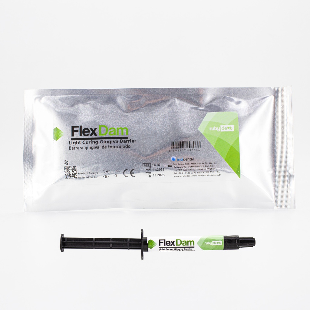 Protector barrera Gingival FlexDam Incidental | Biotech Chile