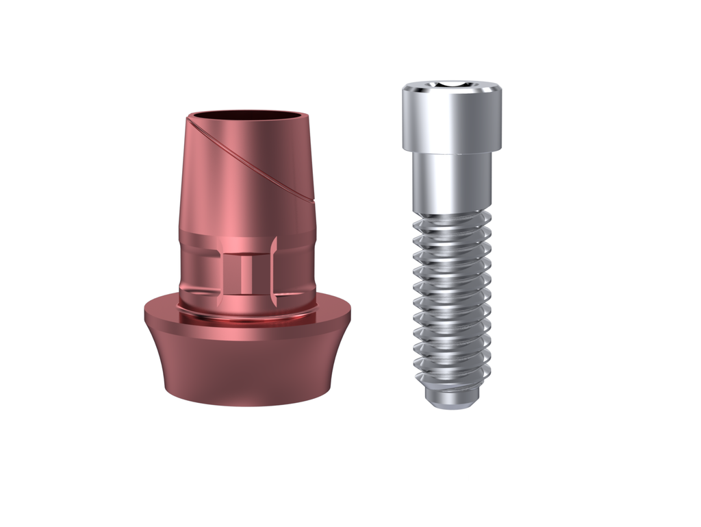 Pilar Ti Base Personalizable Recto HE DSP | Biotech Chile